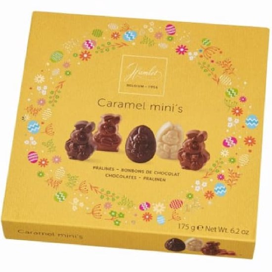 Hamlet chocolade Paasfiguurtjes met een heerlijke karamelvulling - 175g ...