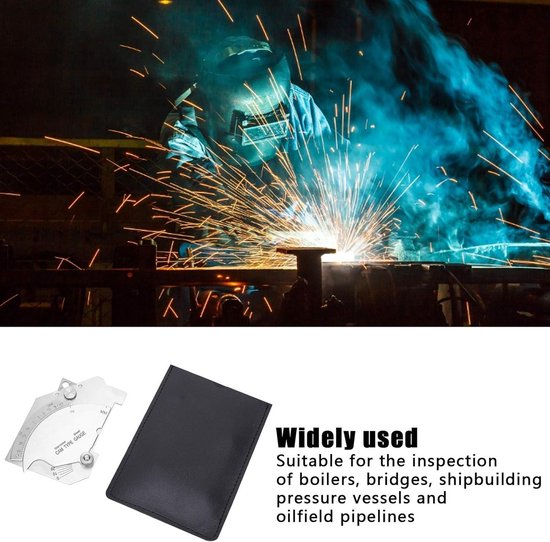 Meter Clear Reading Welding Gauge Compact Shape for Weld Inspection ...