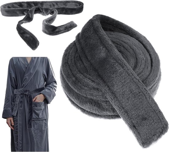 Robe Belt Plush Flannel Belt - Replacement Waist Belt for Bathrobe ...
