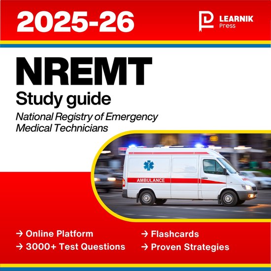 NREMT Study Guide, Learnik Press | 9798347943166 | Boeken | bol