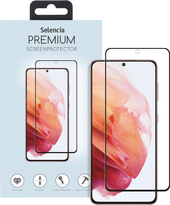 Selencia Screen protector - Geschikt voor Samsung Galaxy S21 - Gehard Glas Premium... | bol
