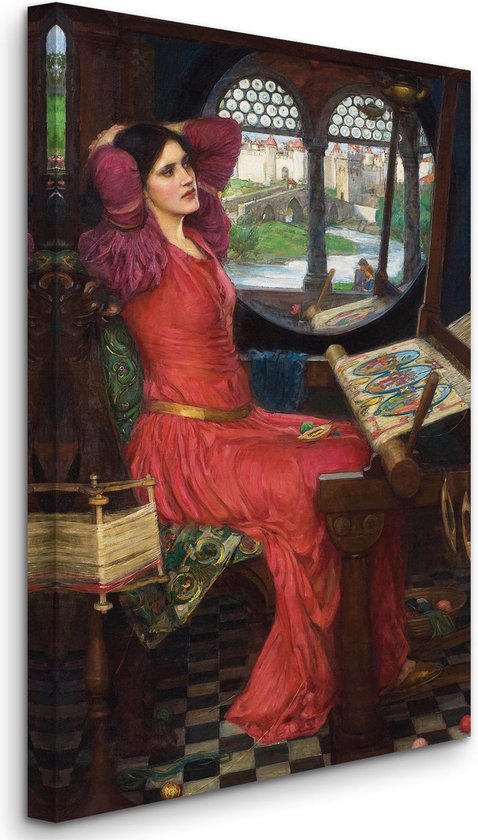 John William Waterhouse -I am half-sick of_shadows, said the lady of ...