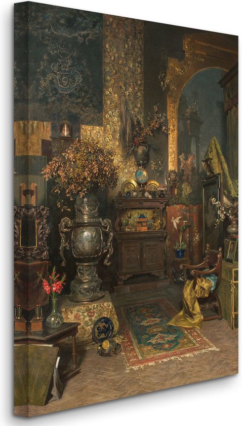 Julius Victor Berger - Atelier Interior - Atelierinterieur (1902) - 3:2 ...