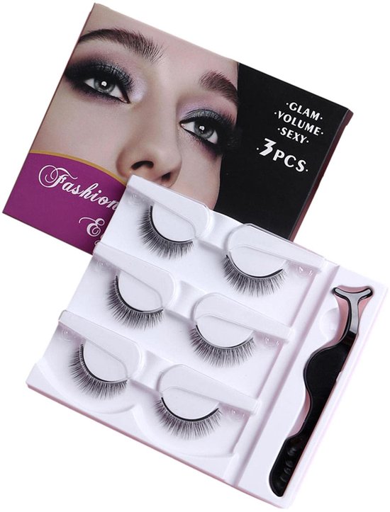 Reusable Self - adhesive Eyelashes - False Lashes Extensions with Easy ...