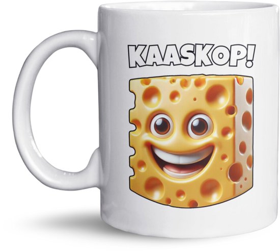 NietMokken.nl – Grappige mok Kaaskop! – Leuk als cadeau voor een ...