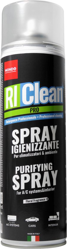 Mondo RIClean airco reiniger spray - 500ml - ontsmettingsspray - verfrisser -... | bol