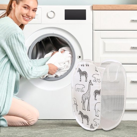 Opvouwbare wasmand, pop-up wasmand, pop-up wasmand, opvouwbare wasmand ...