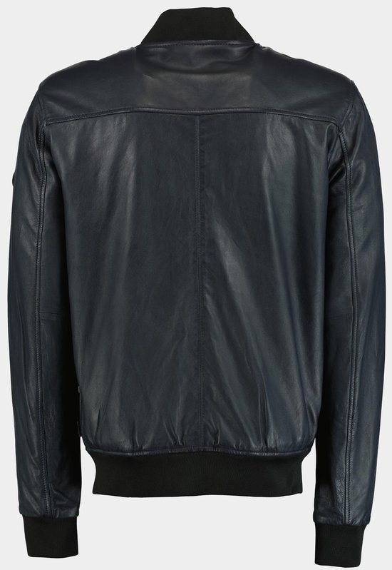 Donders 1860 Lederen jack Blauw 52582 - Leather Jacket 52582/791 | bol