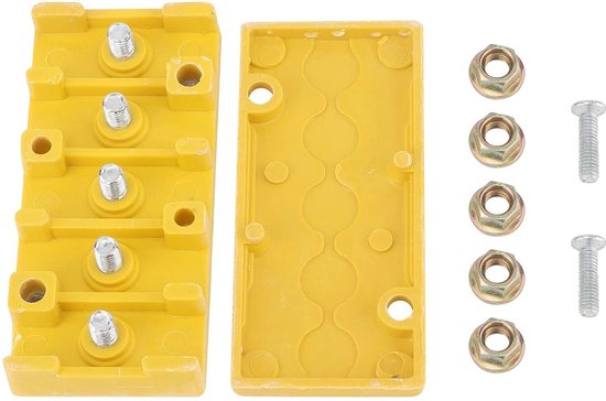 Aansluitdoos hittebestendig | Elektrische aansluitdoos met 5 moeren ...