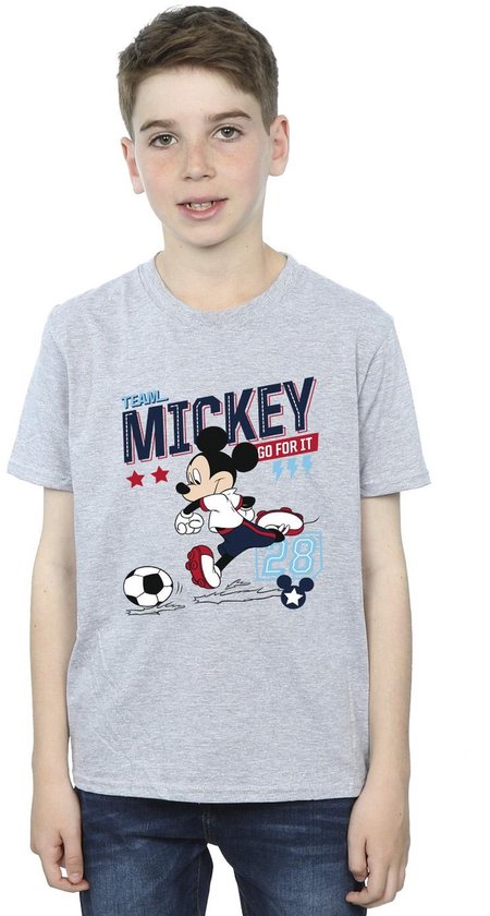 Disney Jongens Mickey Mouse Team Mickey Voetbal T-shirt | bol