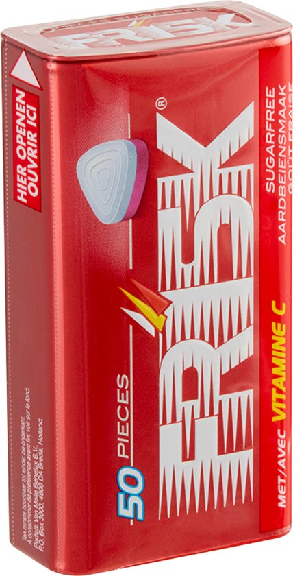 Frisk Strawberry - Frismakers - Suikervrij - 1x12Stuks | bol