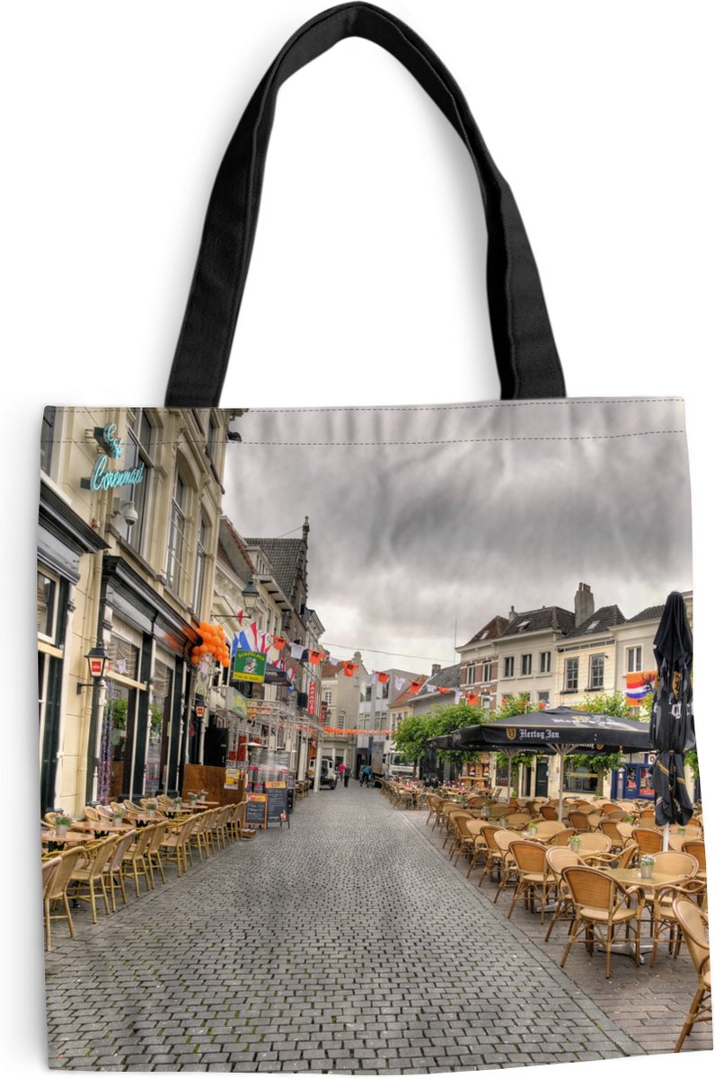 Schoudertas - Strandtas - Shopper Breda - Terras - Nederland - 45x45 cm ...