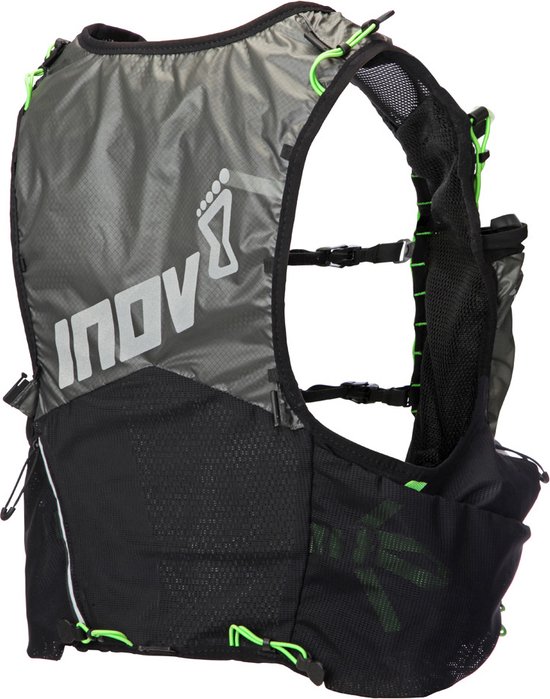 inov-8 Race Ultra Pro 2-in-1 Vest, black/green Maat L/XL | bol