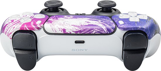 Sony PS5 DualSense draadloze controller - The Splash Void - Custom controller | bol.com