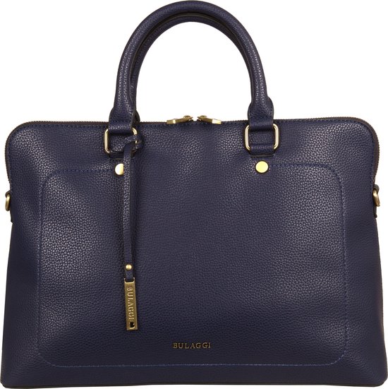 Bulaggi Bubbles laptop bag (donkerblauw) | bol.com