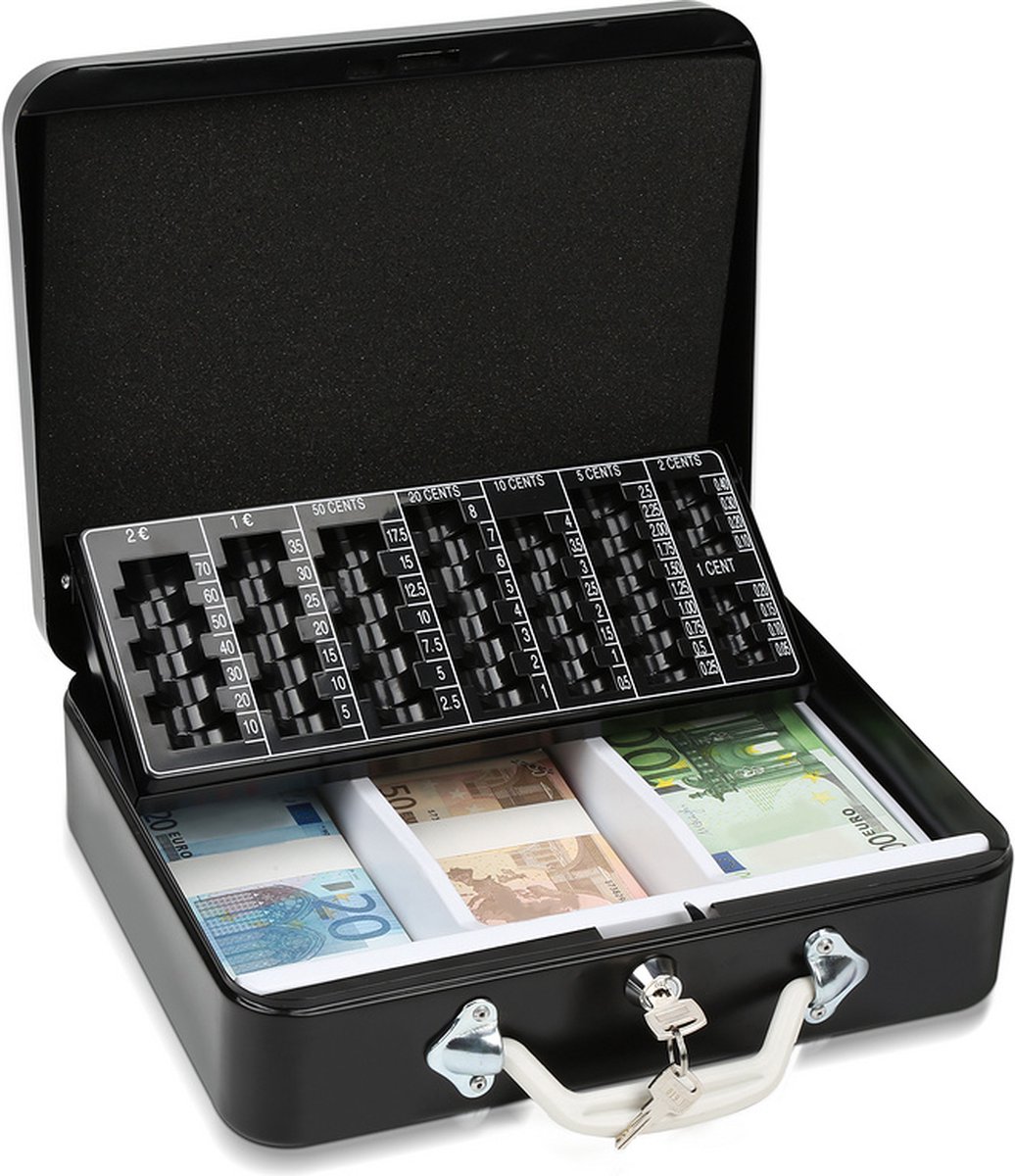 Deze handige geldtransportbox is de ideale plaats om geld en munten ...