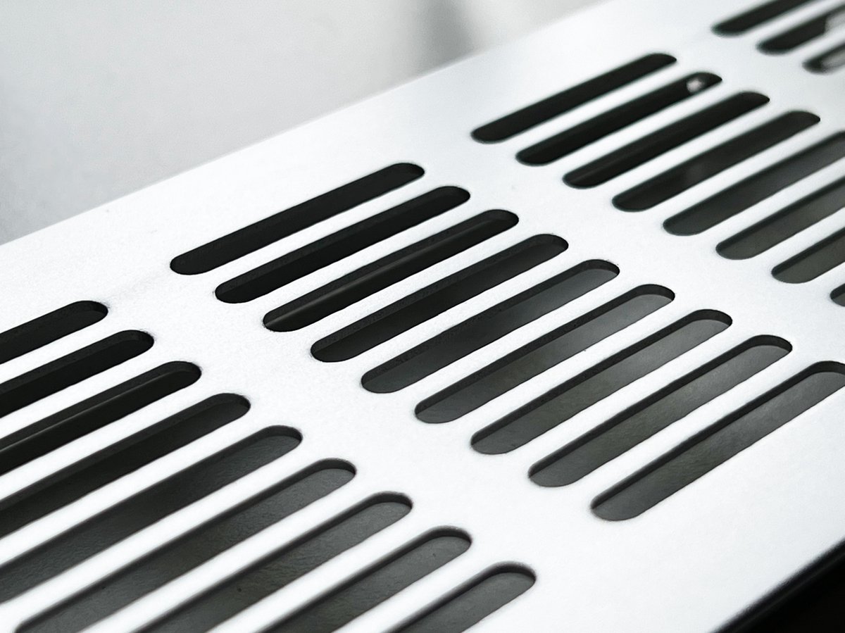 Eleganca ventilatierooster – 2 stuks – Modern plintrooster ...