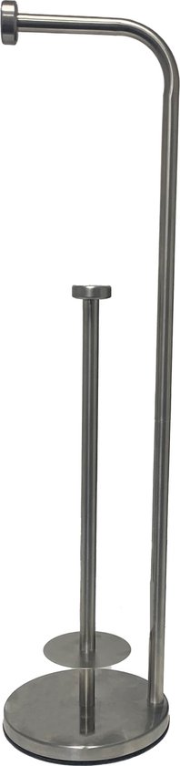LuxeRoyal - Stainless wc rolhouder staand - Geschikt voor 3 rollen ...