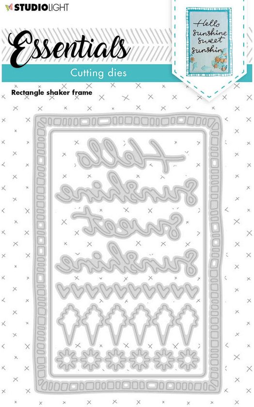 Studio Light Essentials Snijmal Rectangle Shaker Frame | bol.com