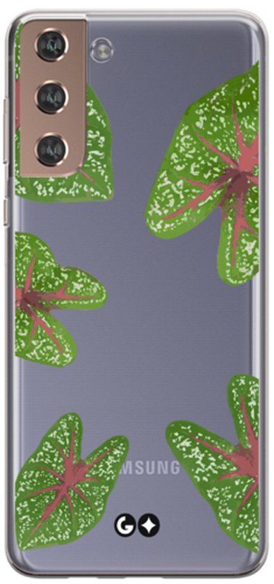 Samsung Galaxy S21 Plus telefoonhoesje - Transparant Siliconenhoesje ...