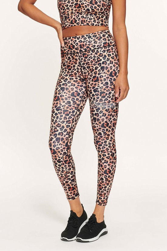 Active Panther Legging Lola Panther high waist brown-black, sportbroek voor dames,... | bol