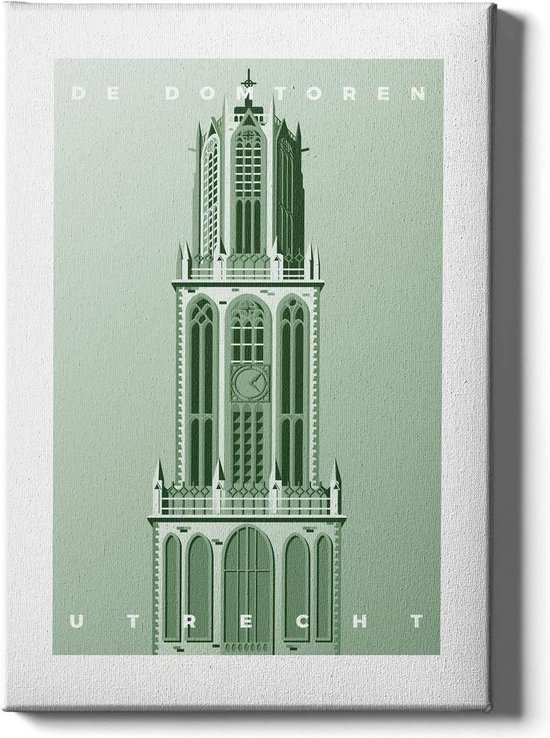 Walljar - De Domtoren - Muurdecoratie - Poster | bol.com