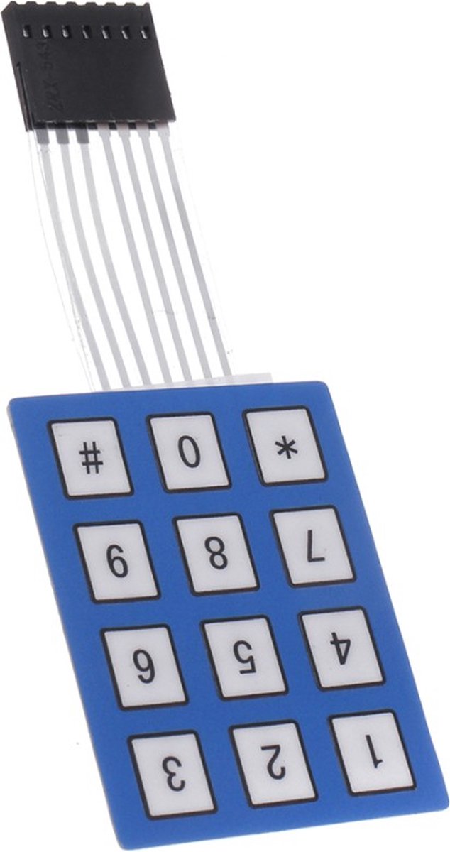 Twaalf toetsen 4 x 3 matrix toetsenbord | bol.com