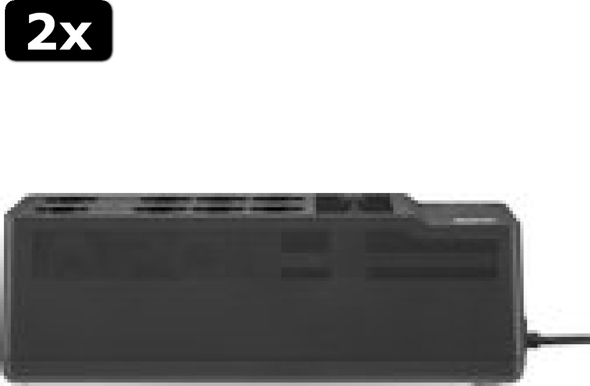 2x APC Back-UPS BE650G2-GR - Noodstroomvoeding 8x stopcontact, 650VA, 1 ...