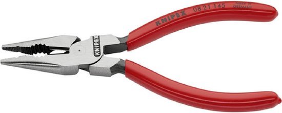 Knipex 08 21 145 Werkplaats Combinatietang 145 mm DIN ISO 5746 | bol.com