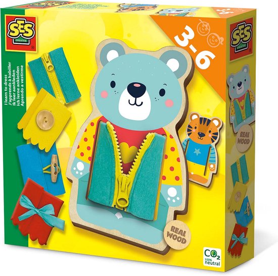 SES Ik leer aankleden | Games | bol.com