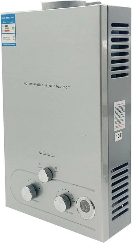 Bezox - Propaan Geiser - Boiler - Modulerende Geiser - Camping Geiser ...