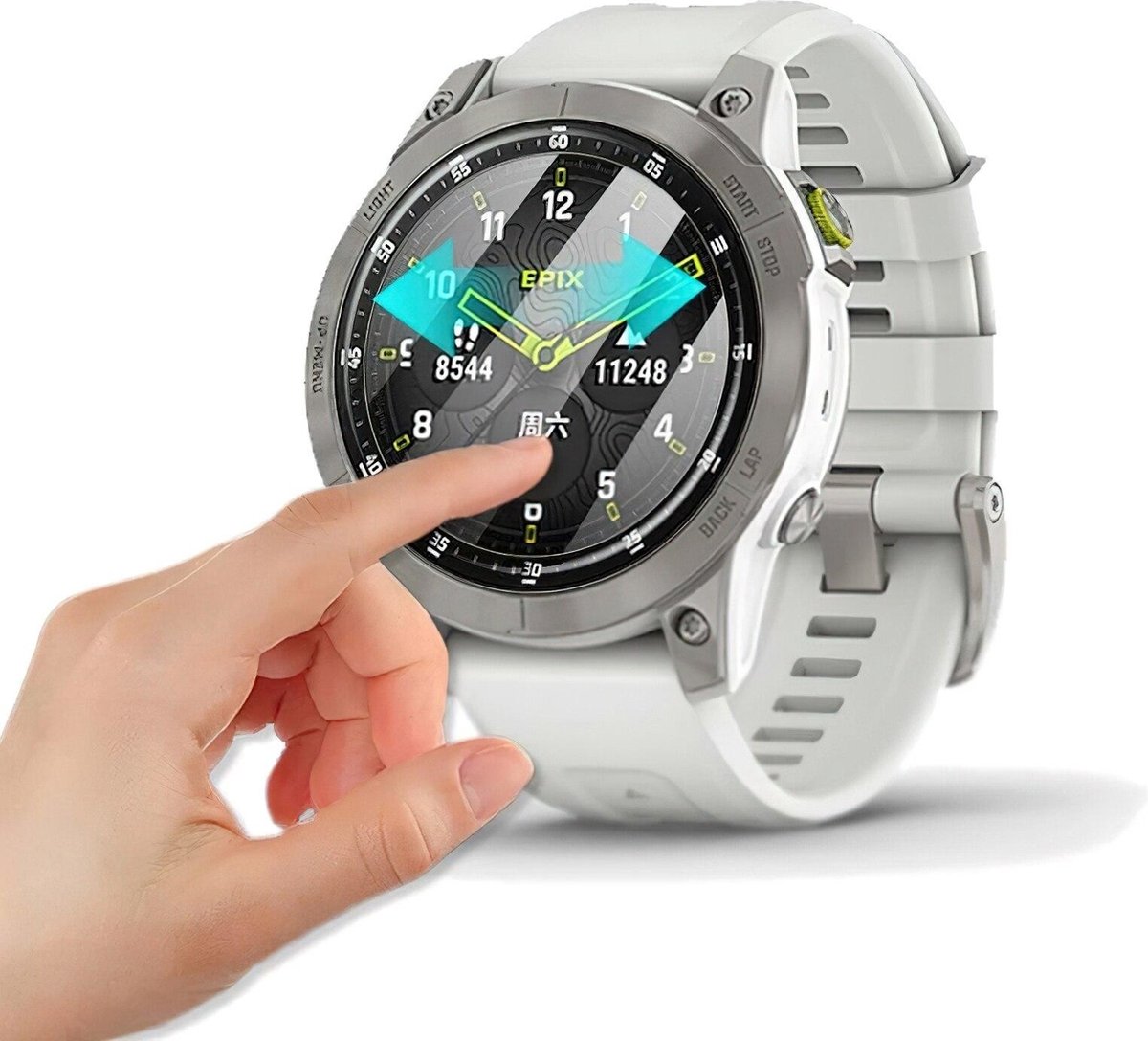 Bescherming geschikt voor Garmin Epix Gen 2 screenprotector - 2 stuks ...