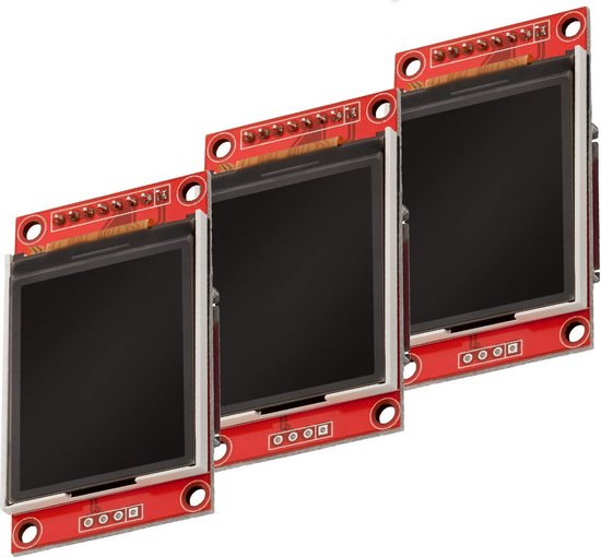 AZDelivery 3 x SPI TFT Display 1.8 inch 128 x 160 pixels ST7735 ...