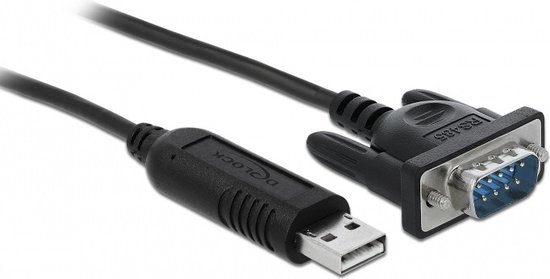 USB-A (m) naar 9-pins SUB-D met schroeven (m) seriële RS485 adapter ...