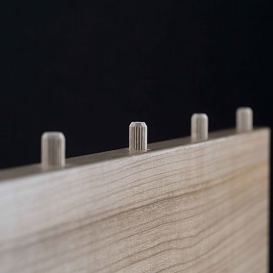 Houten Deuvels - Ø8 x 45mm - Voordeelverpakking deuvels 200 stuks ...