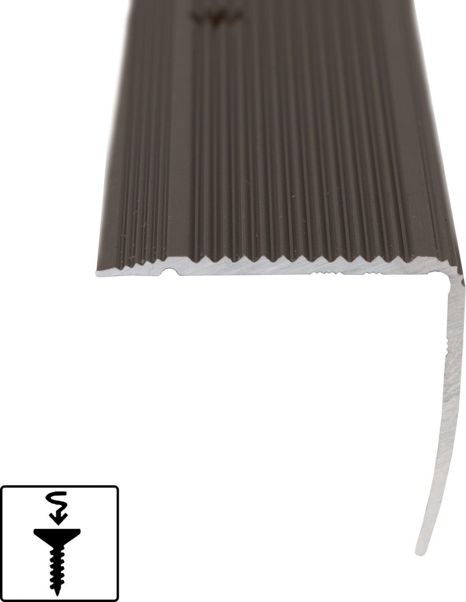 Trapneusprofiel - Trapprofiel - Integral - Hoekprofiel - Voorgeboord ...