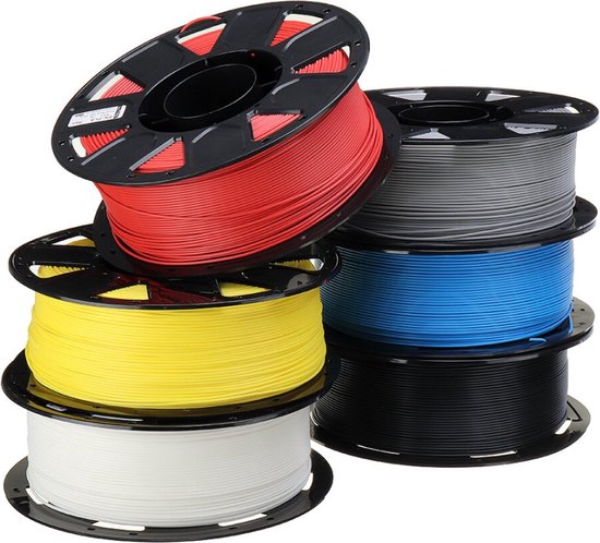 PLA 3D-printer Filament 1KG/Roll wit | bol.com