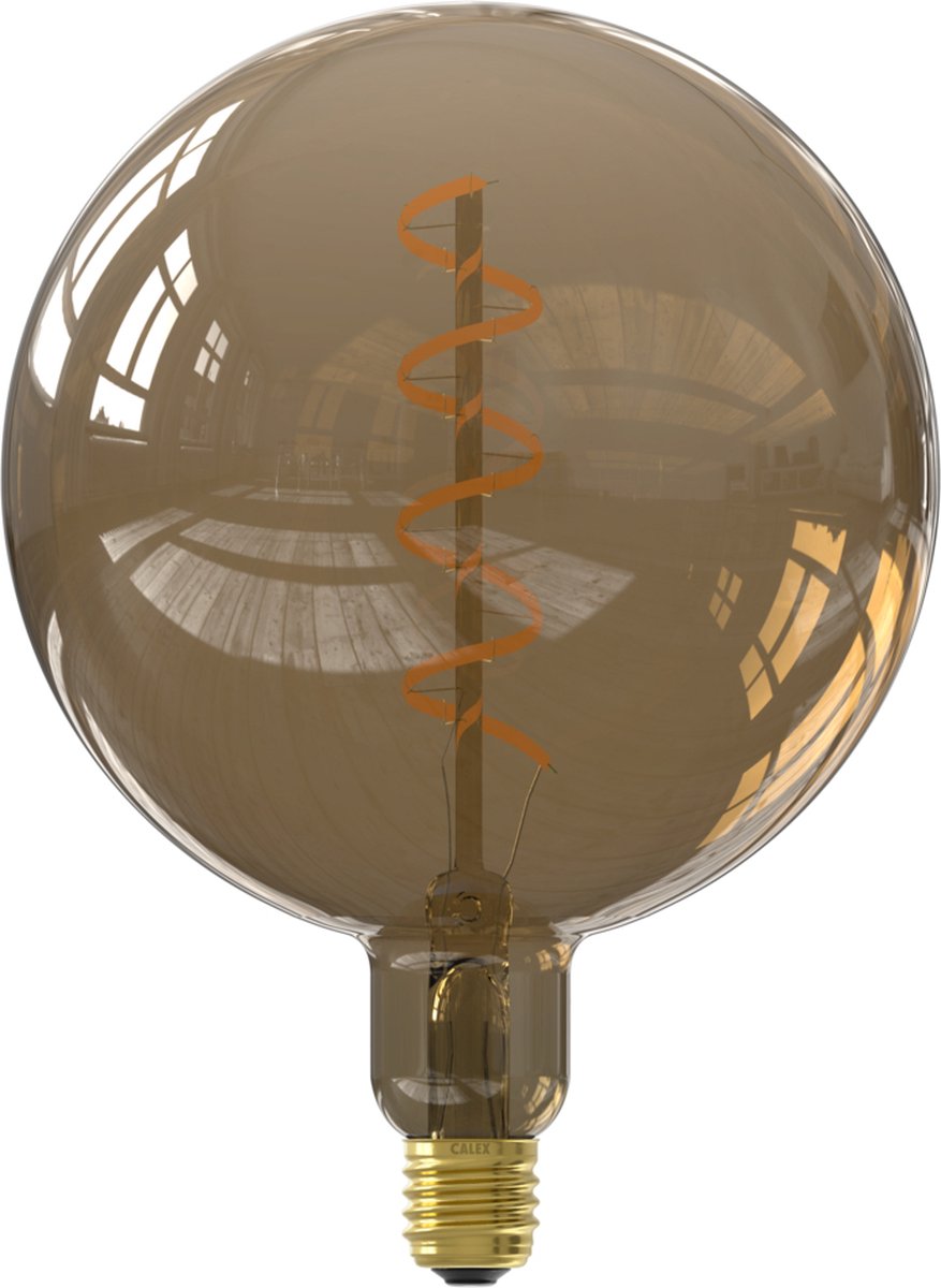 Calex Kalmar XXL Natural - E27 LED Lamp - Filament Lichtbron Dimbaar - 5W - Warm Wit Licht | bol.com