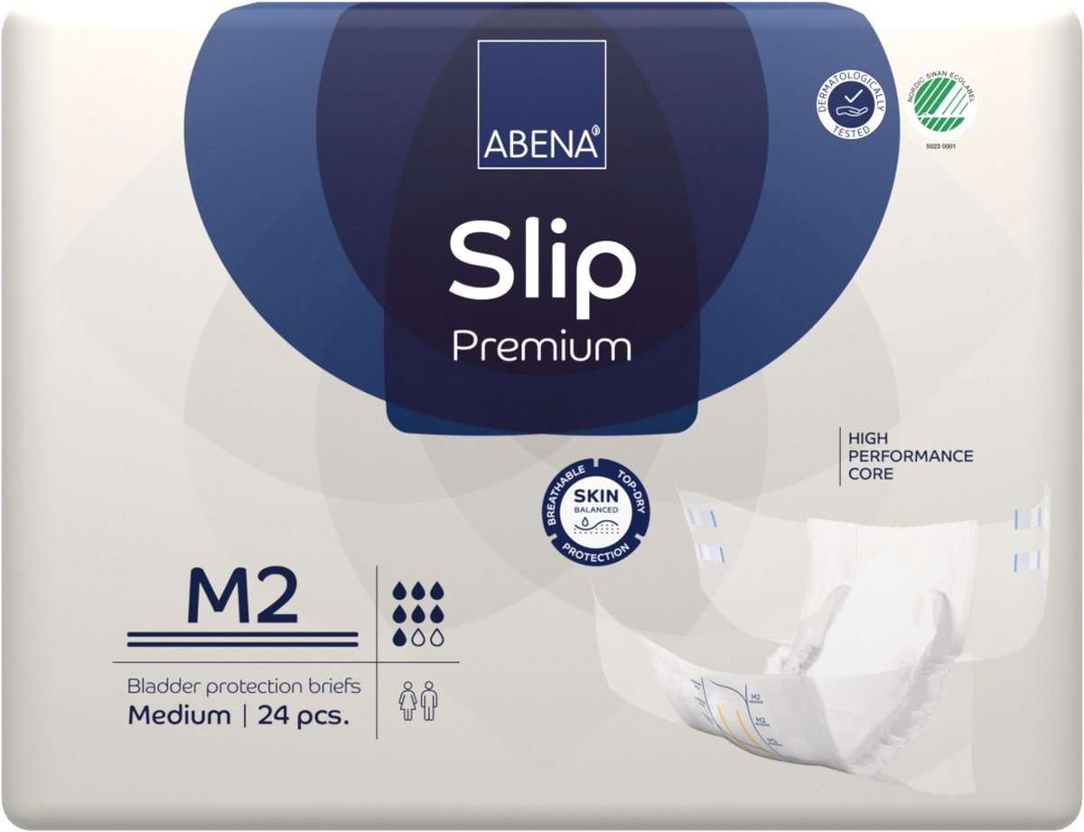 ABENA Incontinentie Slip Premium M2 - Eendelig Verband ter Bescherming van Zwaar... | bol.com