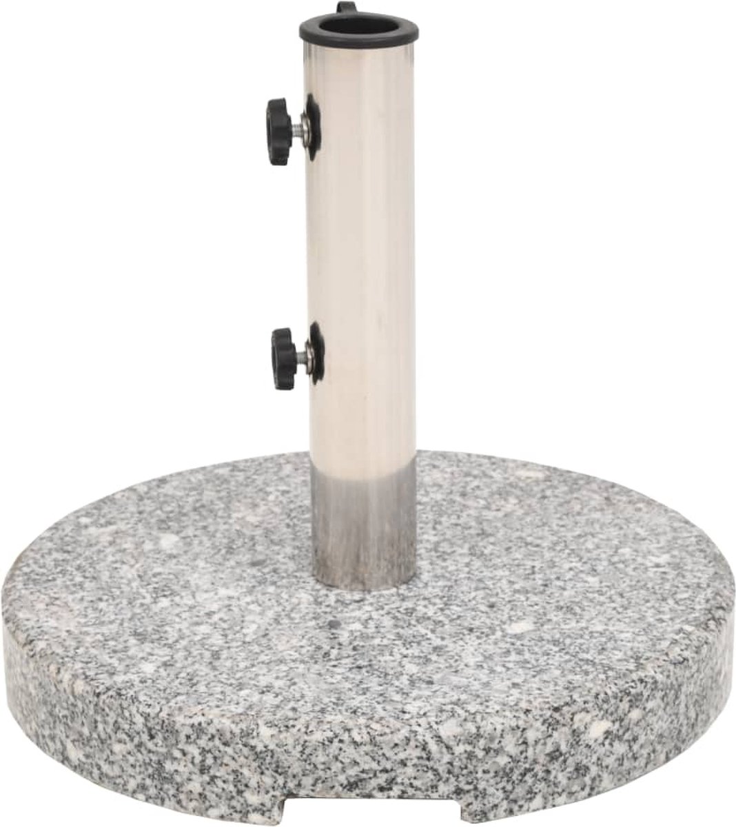 vidaXL Parasolvoet rond 20 kg graniet | bol.com