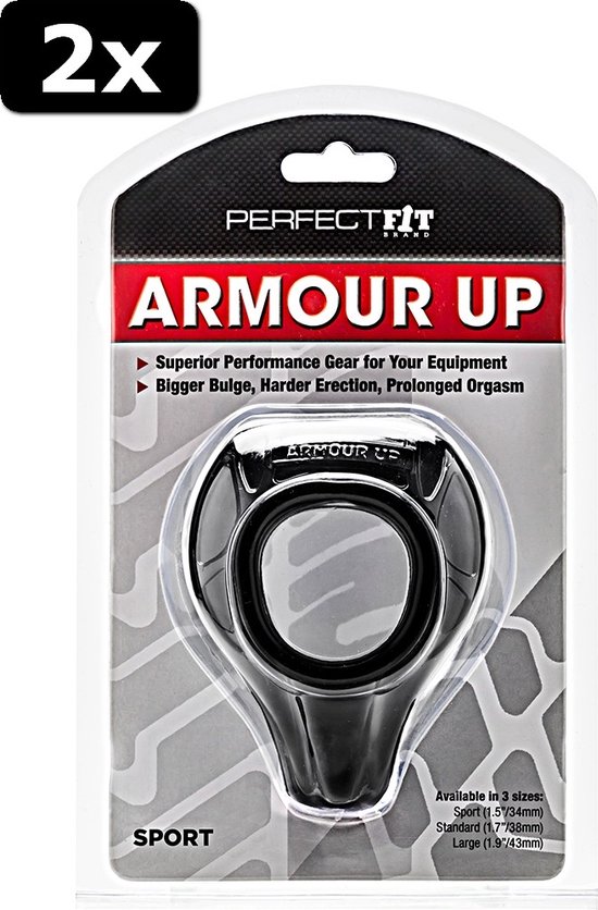 2x Armour Up - Black | bol.com
