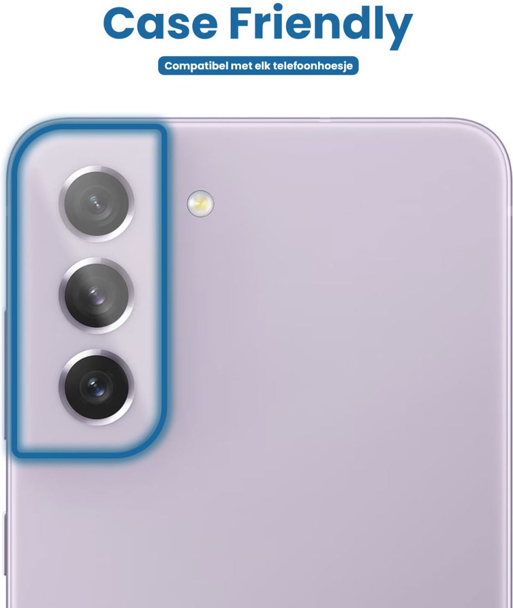 Samsung Galaxy S21 FE Camera Lens Protector Transparant | bol.com