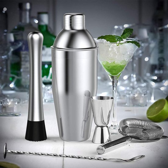 Bar Accessoires Cocktail Shaker Set | bol