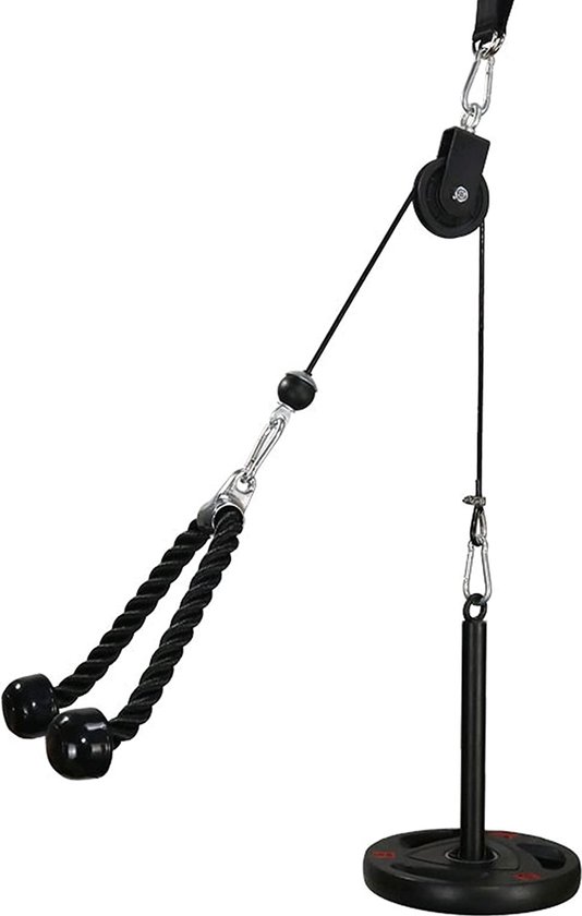 LFJ LAT en Lift Katrol Systeem, Fitness DIY Gym Kabel Machine Spier Arm ...