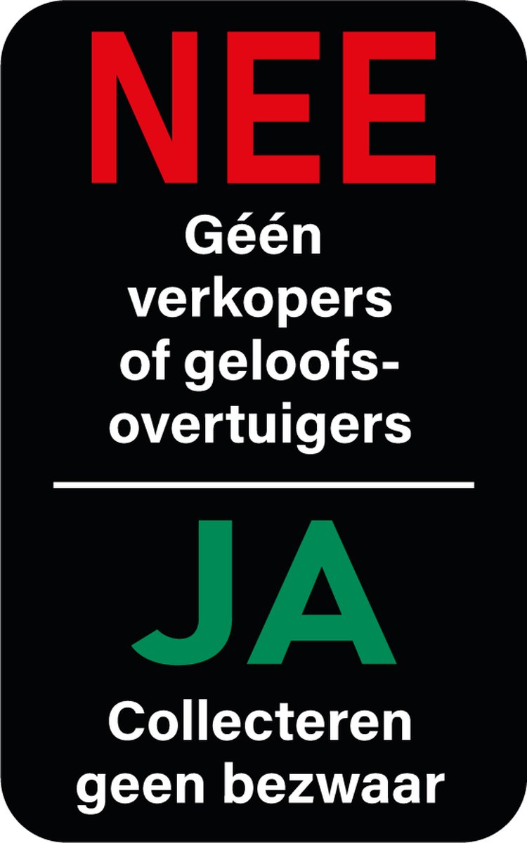 Nee sticker deurverkoop | bol
