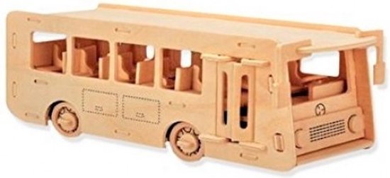 Bouwpakket Bus Autobus Touringcar- hout | bol