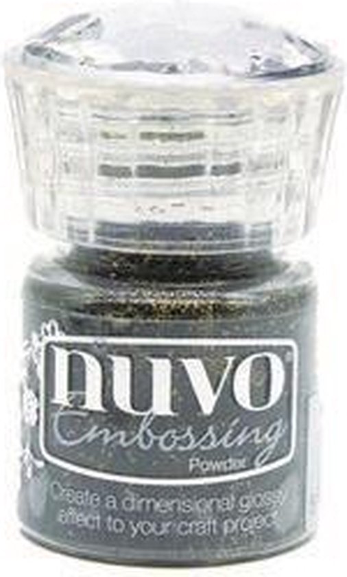 Nuvo Glitter embossing poeder - carbon Sparkle 580N (09-22) | bol.com