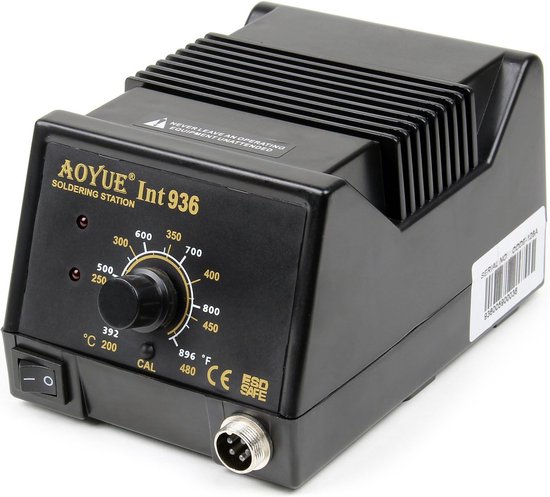 AOYUE Int936 Soldering Station SMD Soldering Iron - ESD-SAFE | bol.com