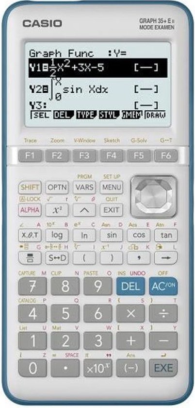 CASIO Calculator Graph 35 + E II Geïntegreerde Python | bol