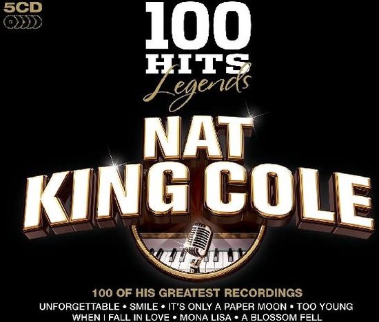 Nat King Cole - 100 Hits Legends, Nat King Cole | Muziek | bol